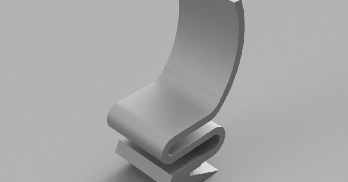 Metal Chair | Autodesk Community Gallery