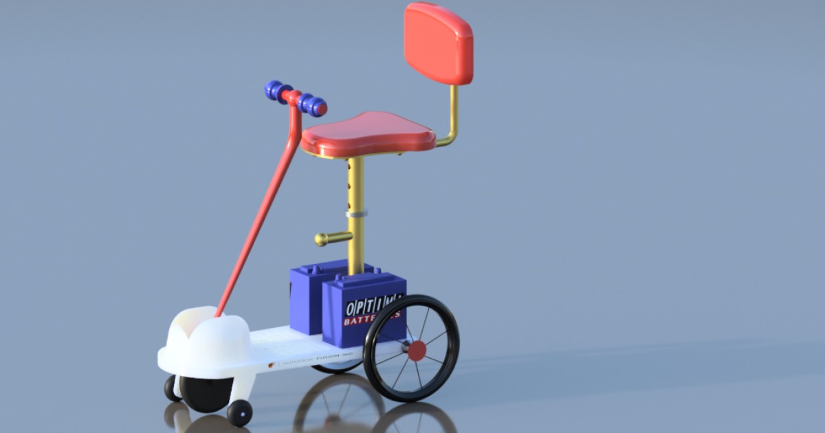 Fusion Walking Chair | Autodesk Community Gallery