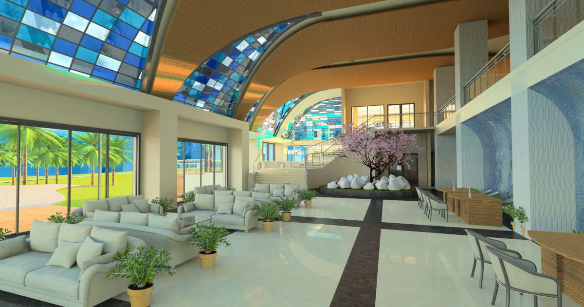 LUXURY HOTEL LOBBY | Autodesk Community Gallery