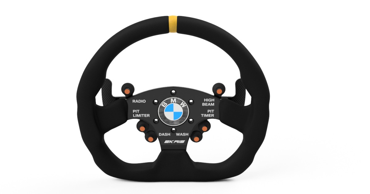 BMW Racing Steering wheel | Autodesk Community Gallery