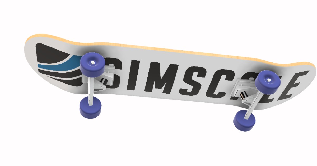 SimScale Skateboard | Autodesk Community Gallery
