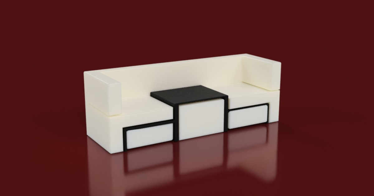 Space Saving Sofa Set Autodesk Community Gallery