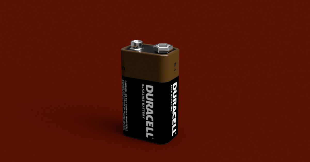 Battery 9V | Autodesk Community Gallery