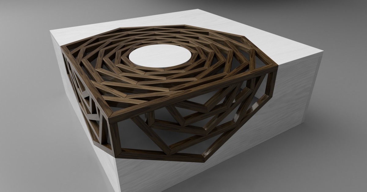 polygon Coffe table | Autodesk Community Gallery