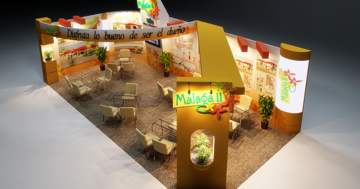 Stand para feria Inmobiliaria II | Autodesk Community Gallery