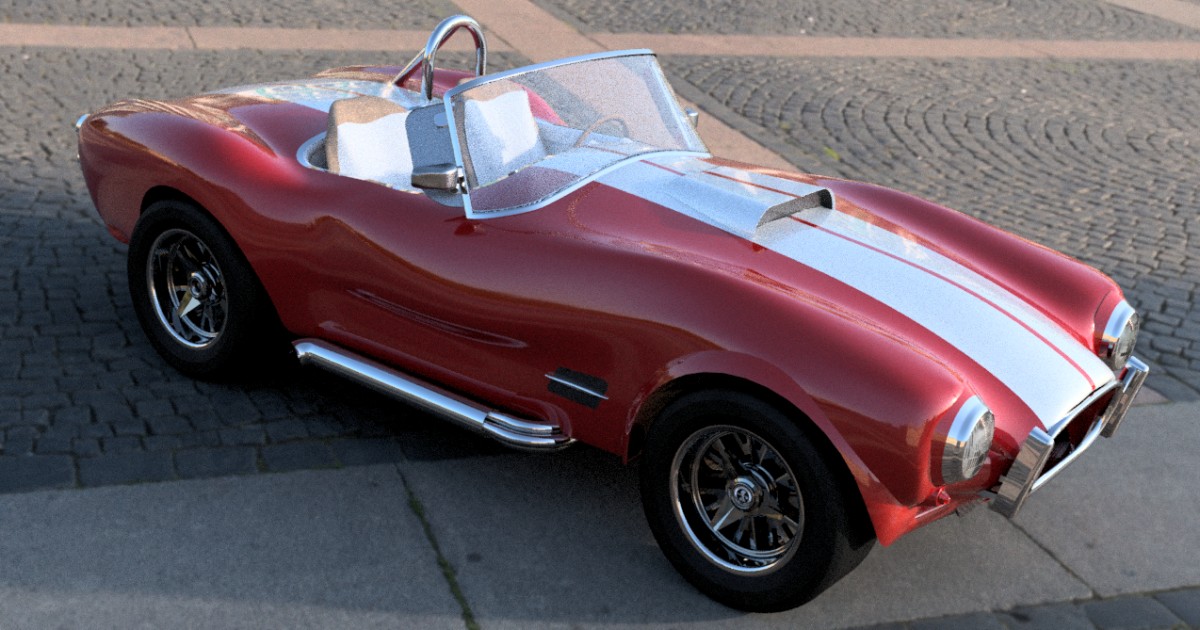 Modeling - Auto Shellby Cobra | Autodesk Community Gallery