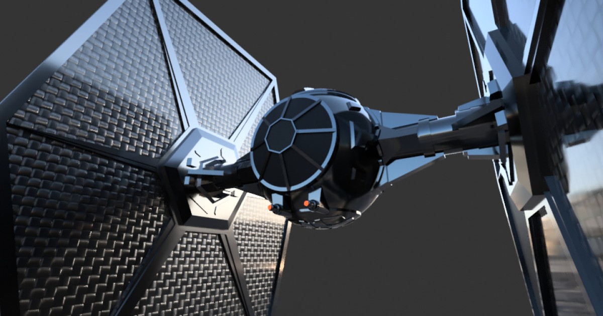 A TIE Fighter | Autodesk Community Gallery