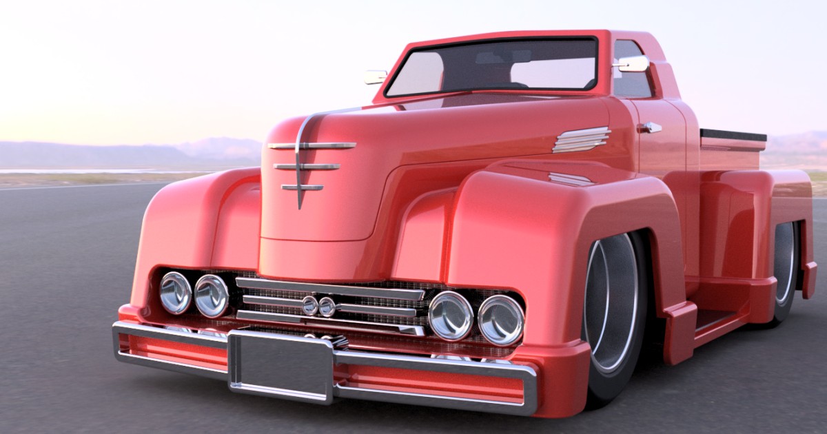 Custom Pick Up Truck | Autodesk Community Gallery