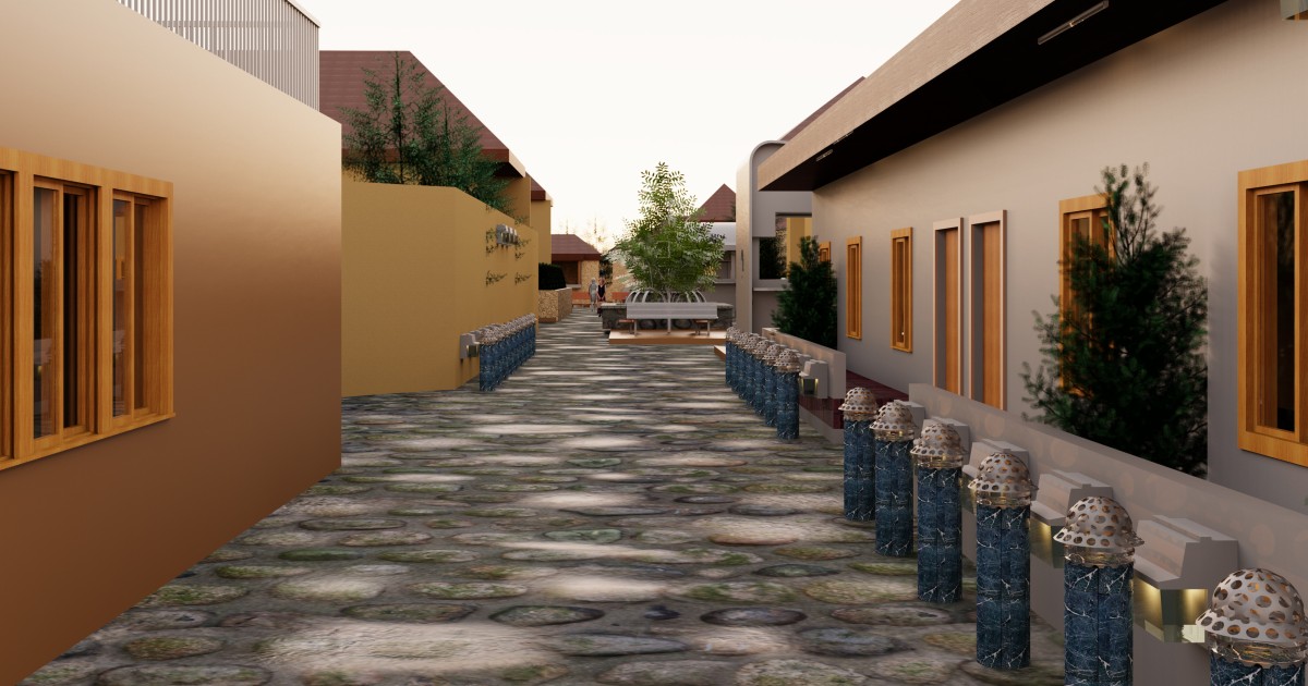 Proposed Food street at Hyderabad | Autodesk Community Gallery