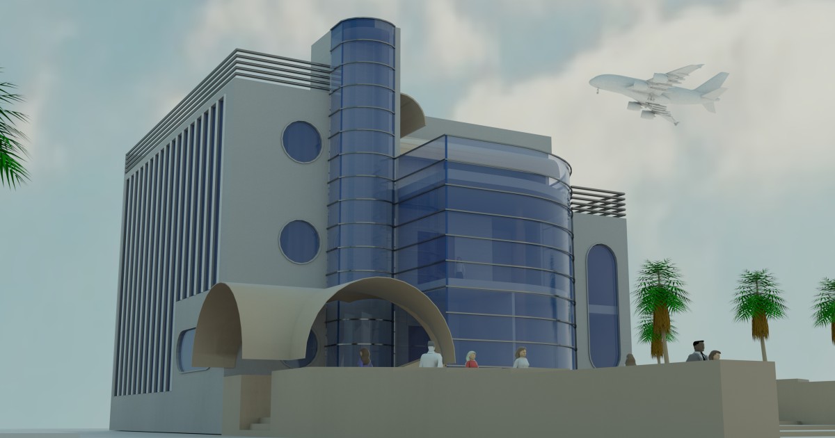 Office Work building. | Autodesk Community Gallery