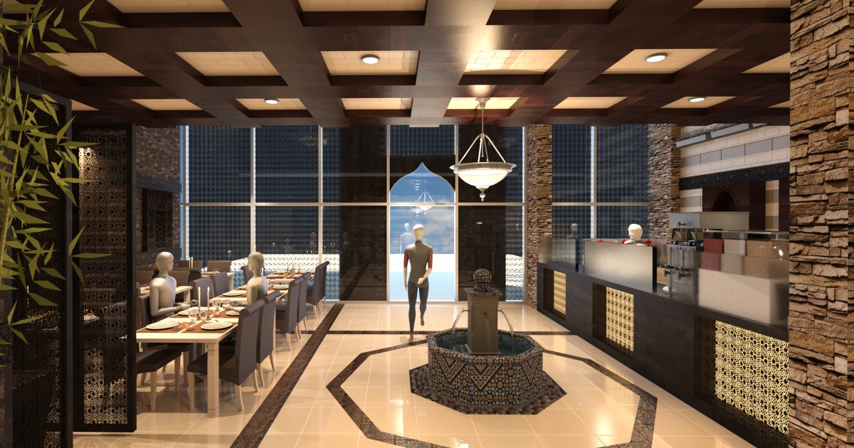 eyes of syrian restaurant | Autodesk Community Gallery