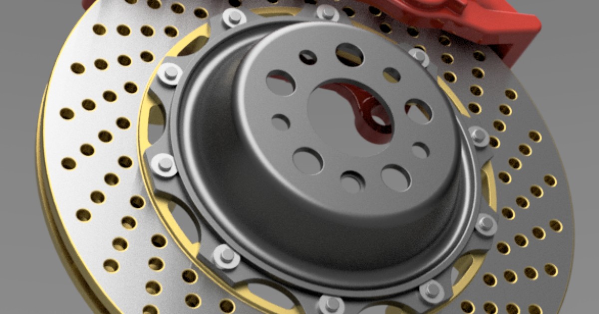 Brembo Caliper and Rotor Project | Autodesk Community Gallery