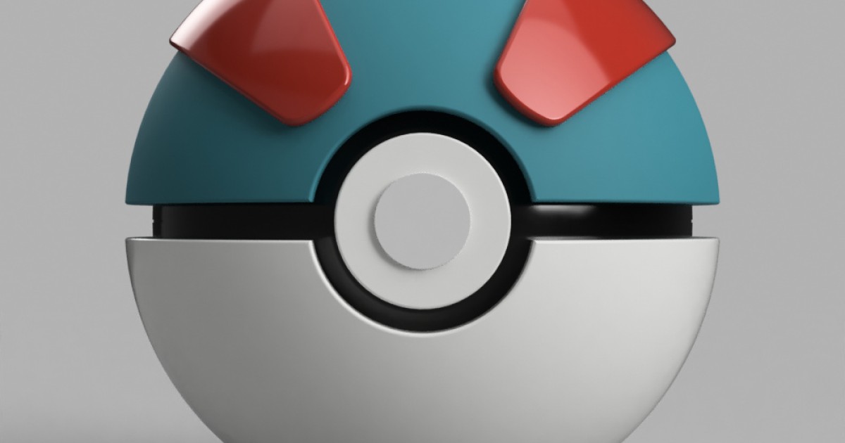 GREAT BALL - Pokemon | Autodesk Community Gallery