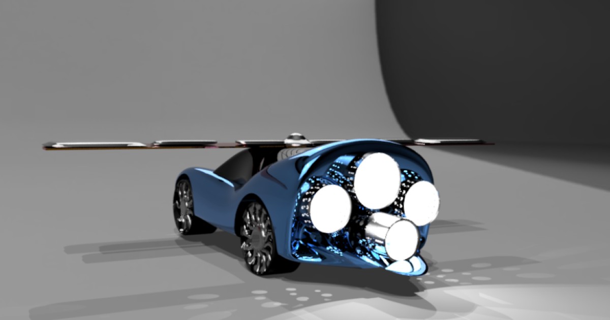 ion thruster car | Autodesk Community Gallery