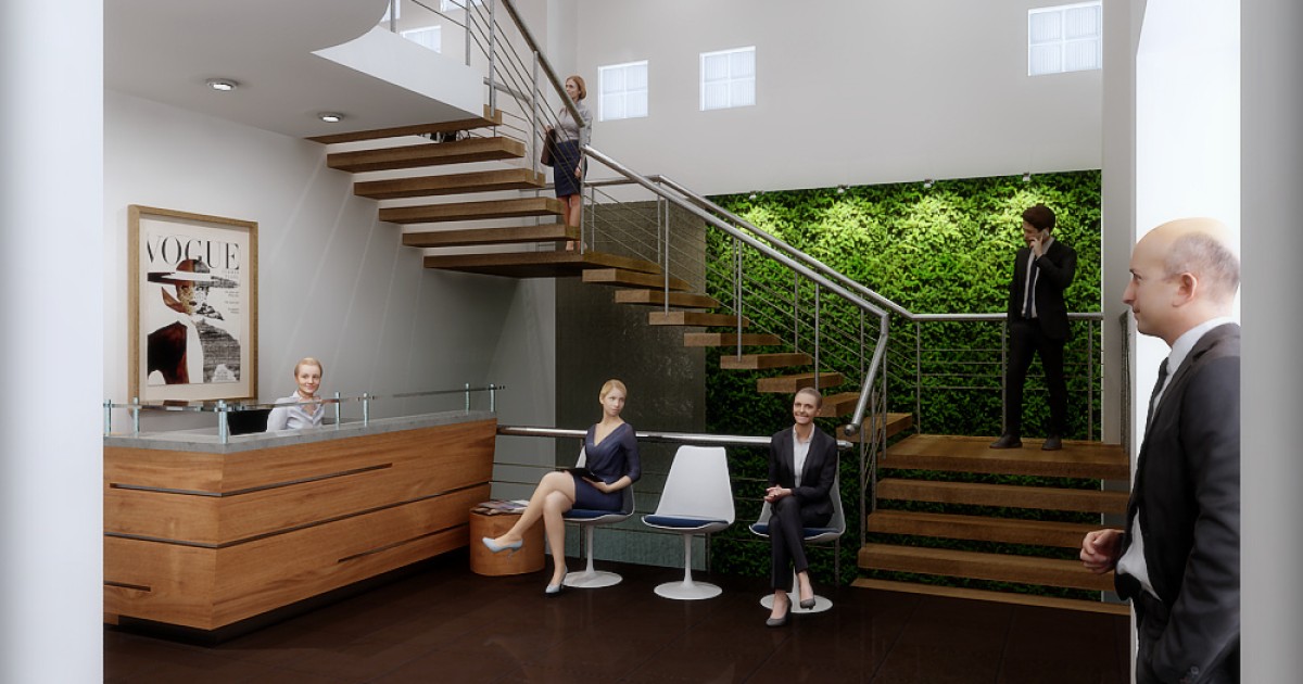 Vista Interior de edificio CP- Recepcion | Autodesk Community Gallery