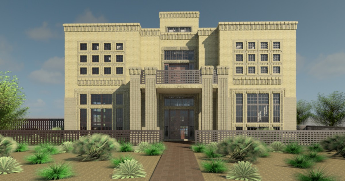 CEB Home Front Exterior View | Autodesk Community Gallery