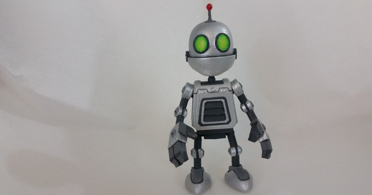 Clank Figure - Ratchet & Clank | Autodesk Community Gallery