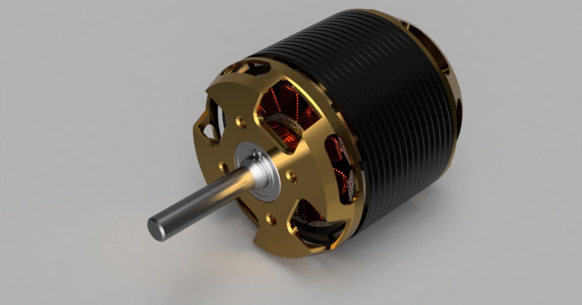 Scorpion HKIII 4025 Brushless DC Motor | Autodesk Community Gallery