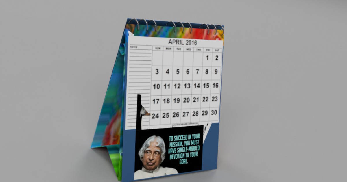 Calender Design | Autodesk Community Gallery