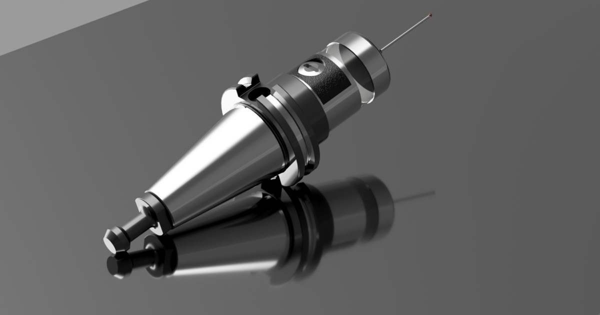 Renishaw PROBE 2mm ball Cat 40 holder | Autodesk Community Gallery