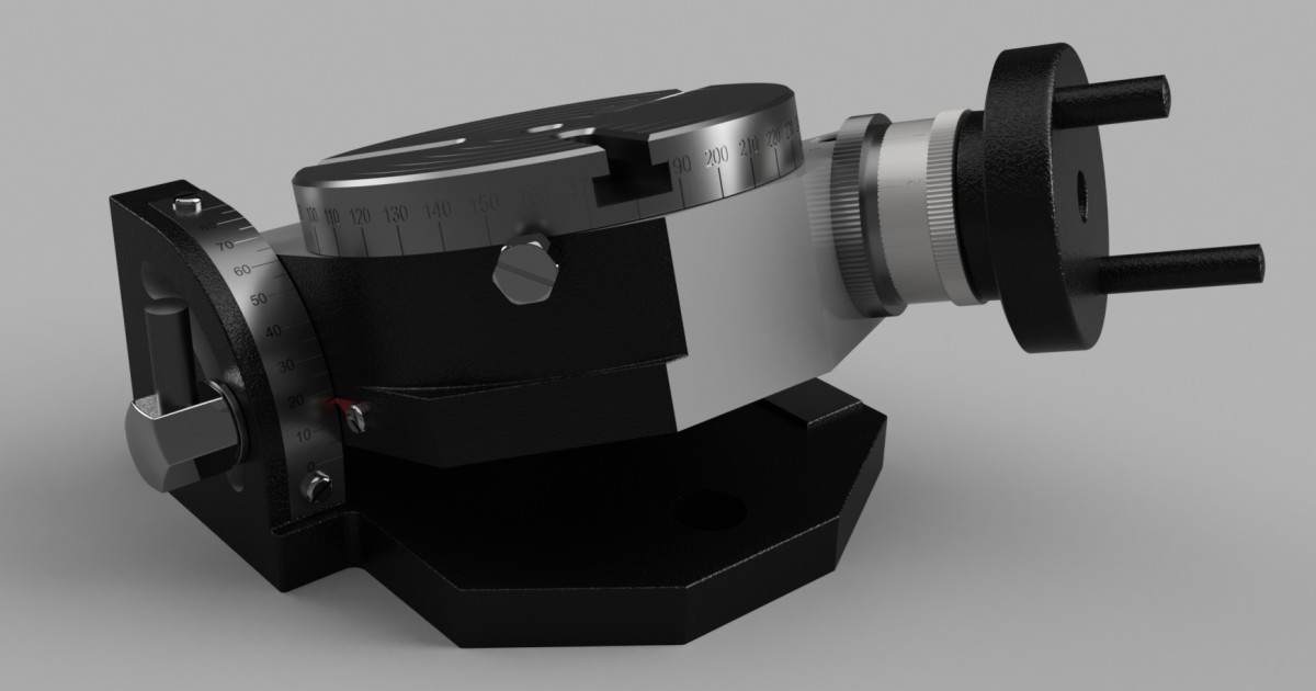 3" Rotary table | Autodesk Community Gallery