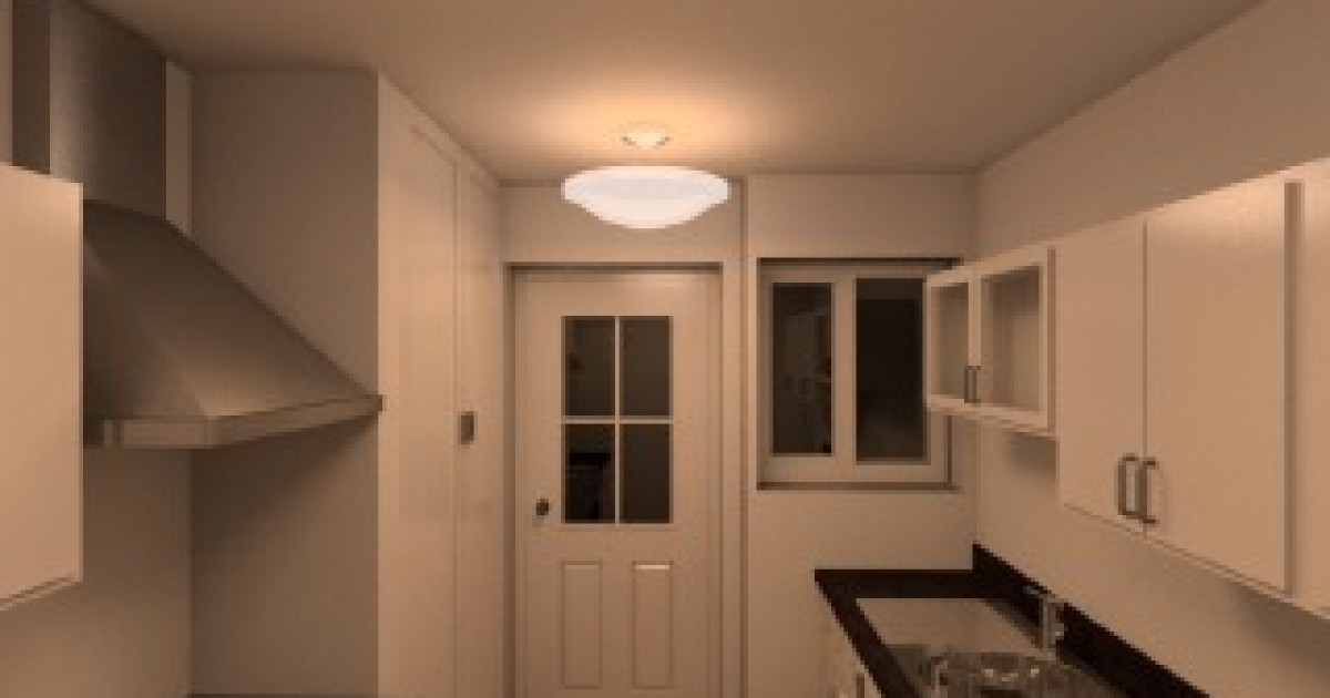 Small Kitchen - Render View Project | Autodesk Community Gallery