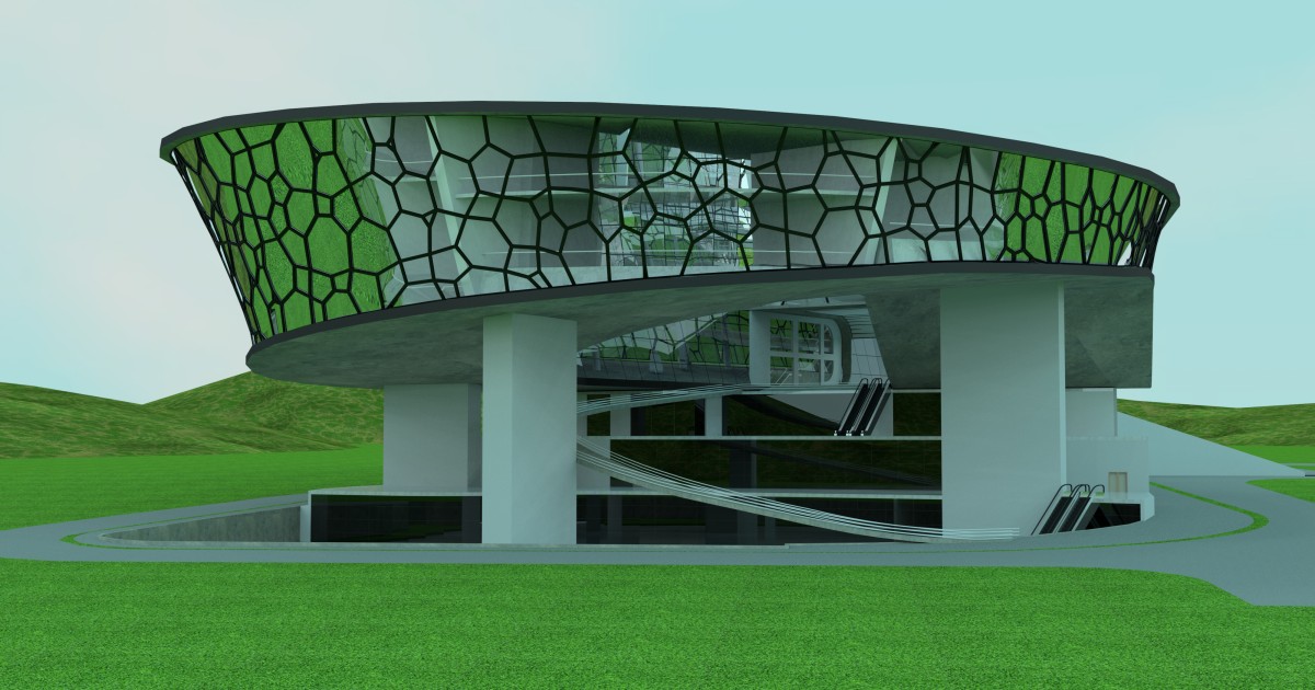 Reston Modern Art Museum | Autodesk Community Gallery