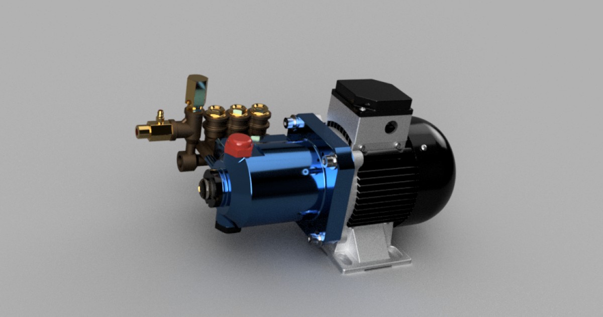 Water Feed Pump Assembly | Autodesk Community Gallery