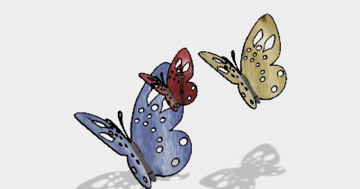 BUTTERFLIES | Autodesk Community Gallery
