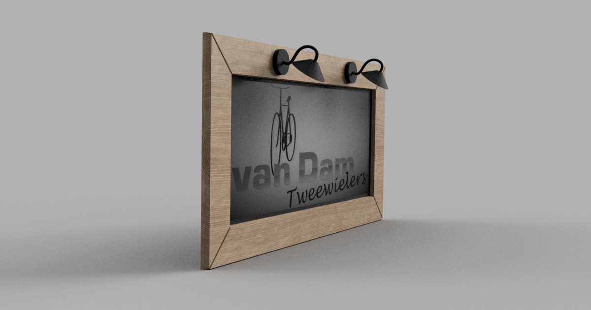 industrial store sign | Autodesk Community Gallery