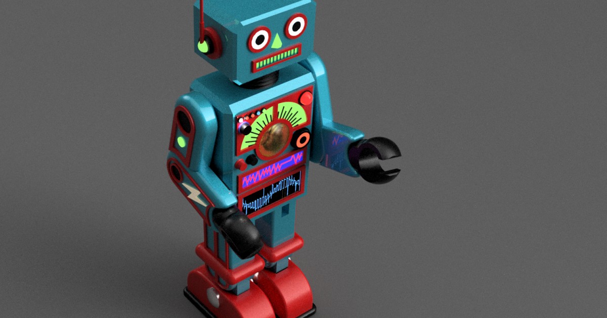 Toy Robot | Autodesk Community Gallery