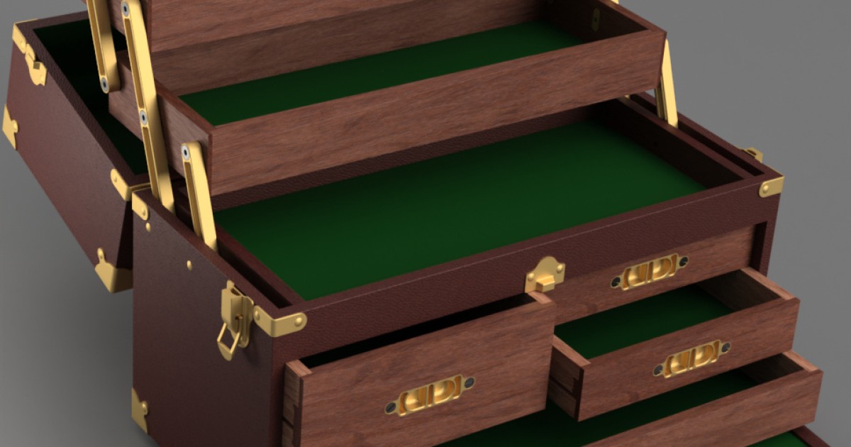 Wooden Tool Box | Autodesk Community Gallery