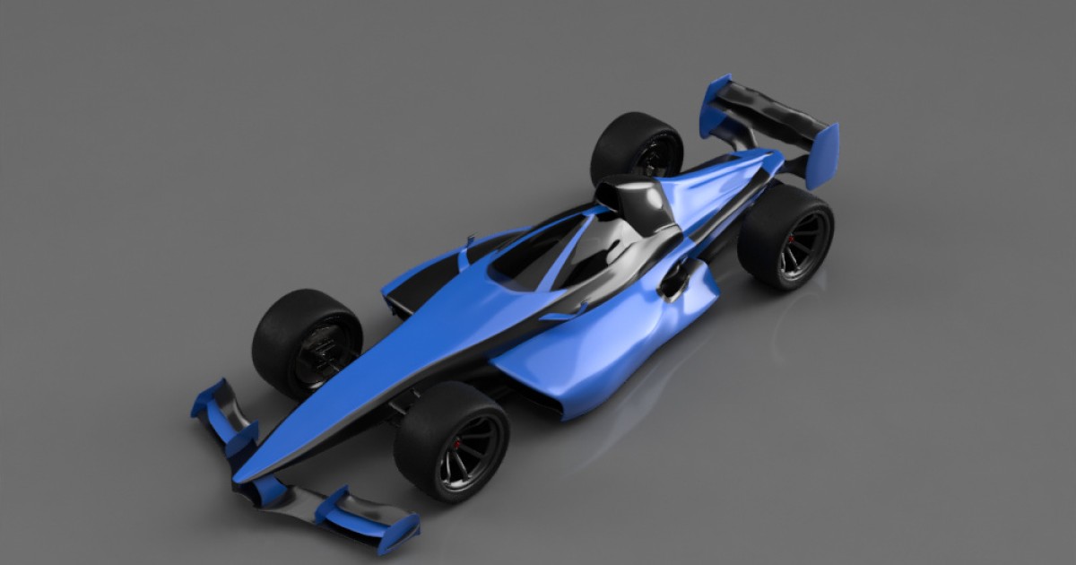 Older Formula 1 model for competiton | Autodesk Community Gallery