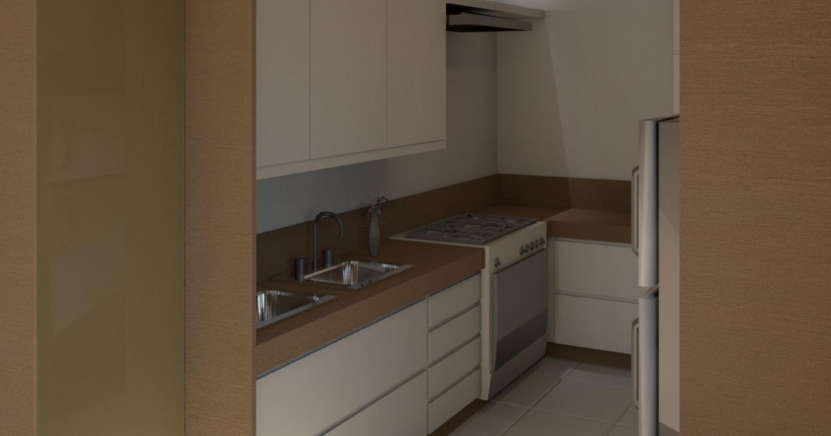 Simple kitchen | Autodesk Community Gallery