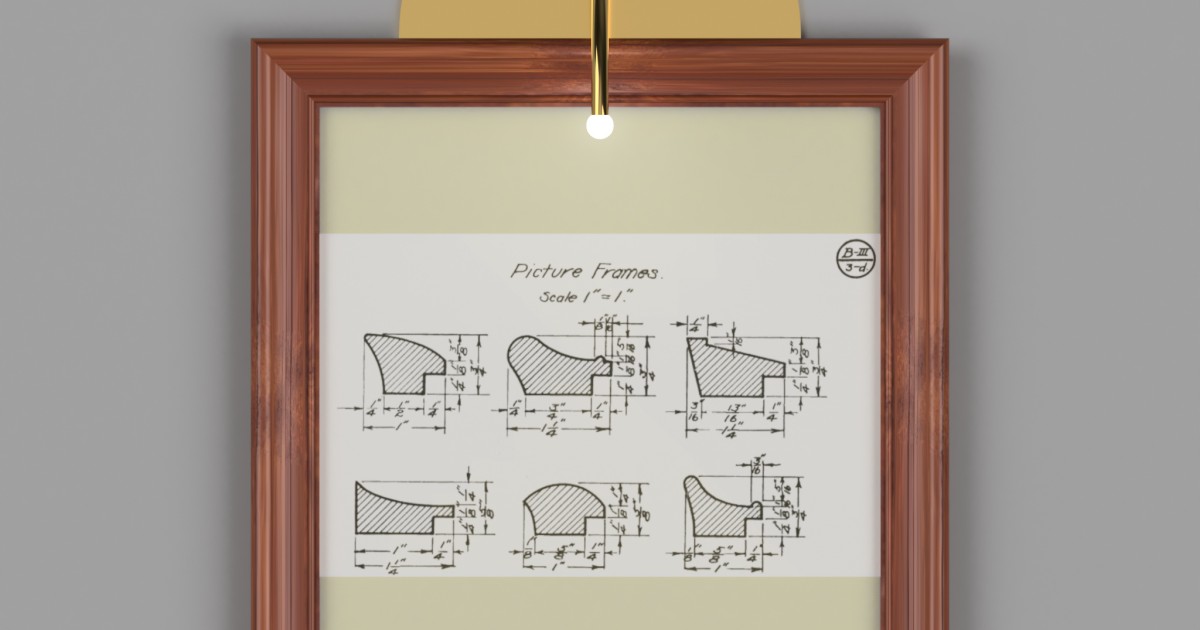 Picture frames type 1 | Autodesk Community Gallery