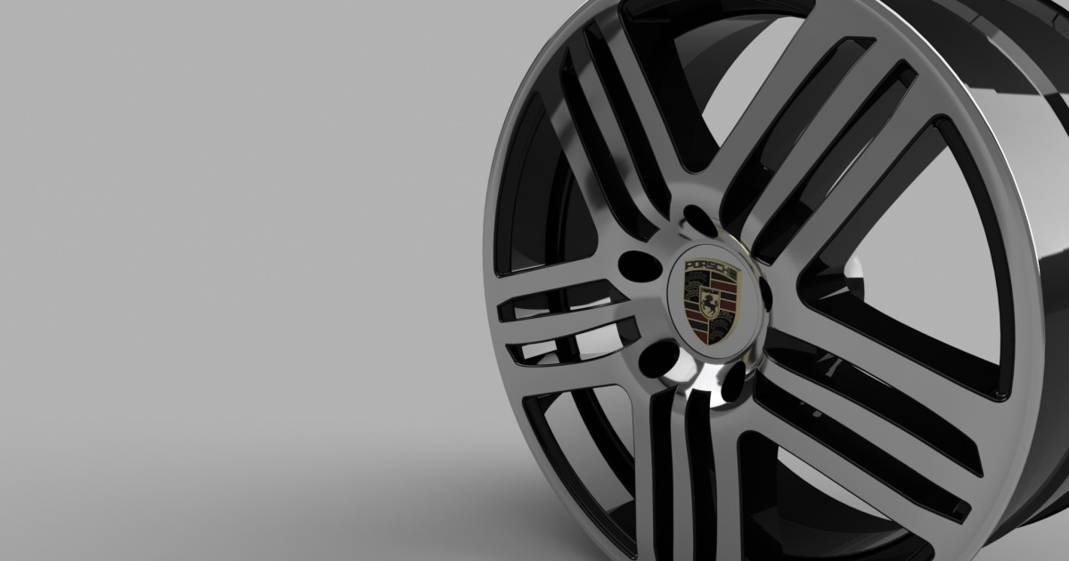 Porsche Turbo Wheel | Autodesk Community Gallery