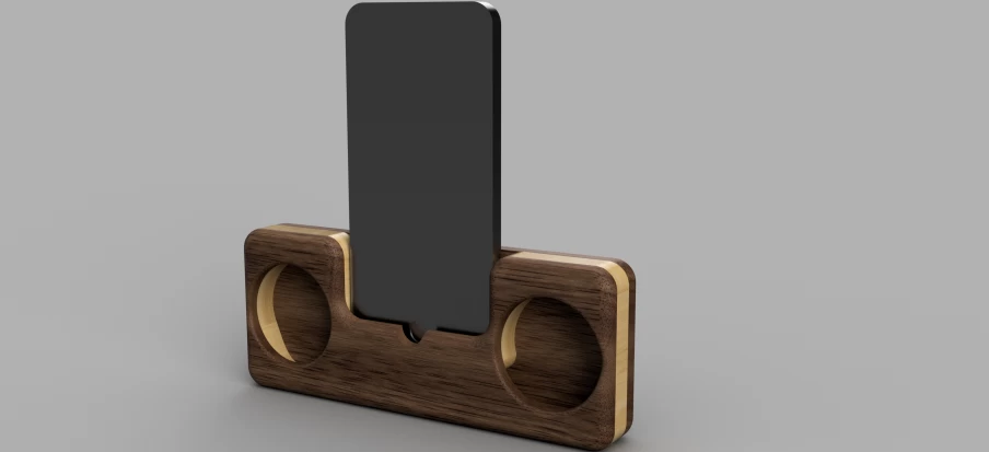 Lasercut phone passive speaker | Autodesk Community Gallery