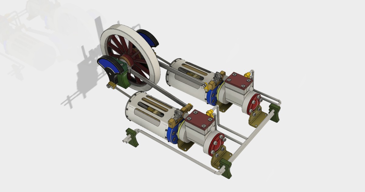Steam Engine Assembly | Autodesk Community Gallery Steam Engine Assembly | Autodesk Community Gallery