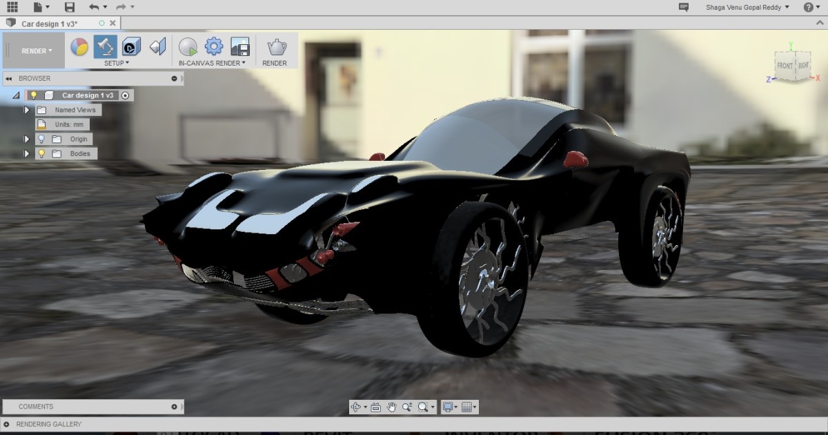Fusion Car design | Autodesk Community Gallery