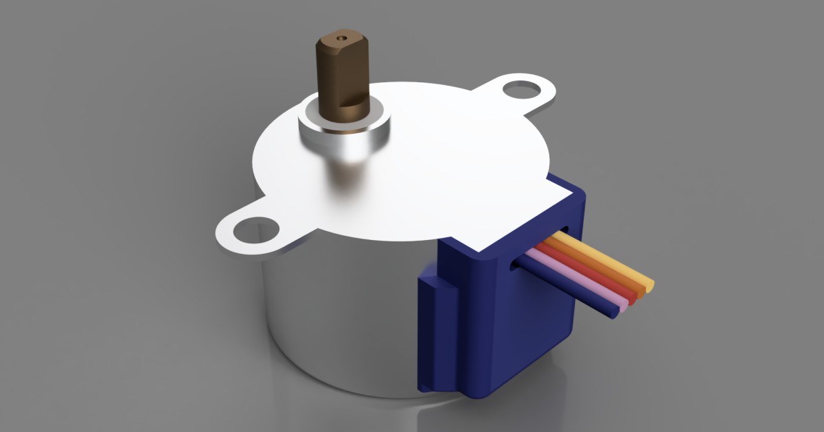 Stepper Motor: 28BYJ-48 | Autodesk Community Gallery