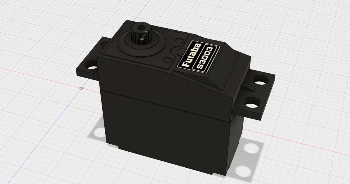 Standard Hobby Servo | Autodesk Community Gallery
