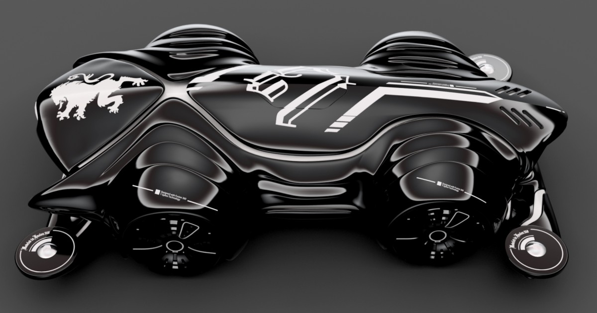 Concept design for Tamiya Mini4WD | Autodesk Community Gallery