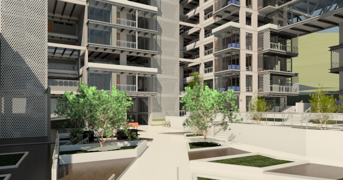 Proyecto vivienda multifamiliar triangulo de fenicia | Autodesk Community Gallery