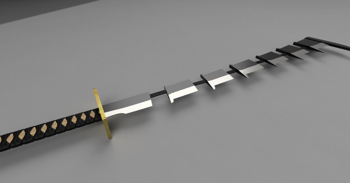 Zabimaru's Sword | Autodesk Community Gallery
