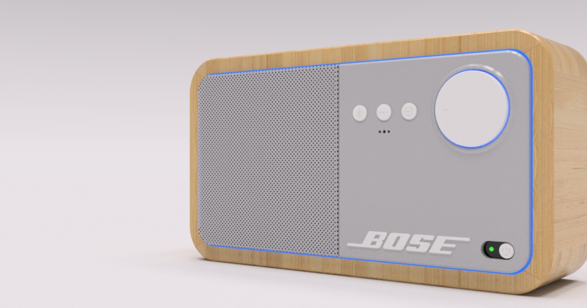 Bose soundlink 4 concept portable speaker | Autodesk Community Gallery