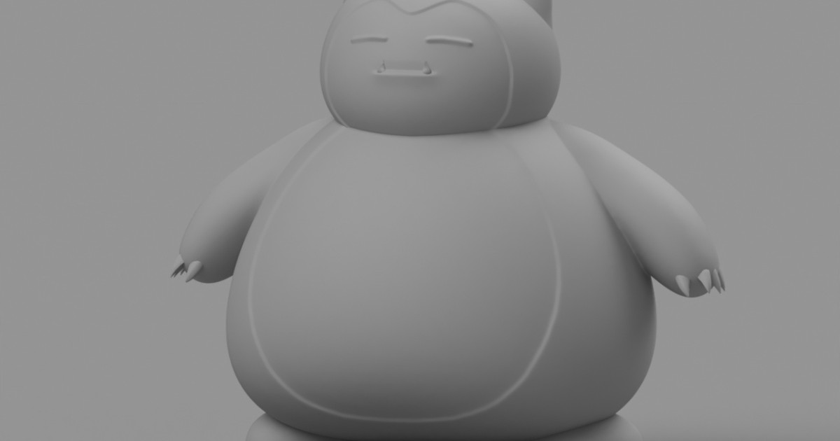 Pokemon Kabigon | Autodesk Community Gallery