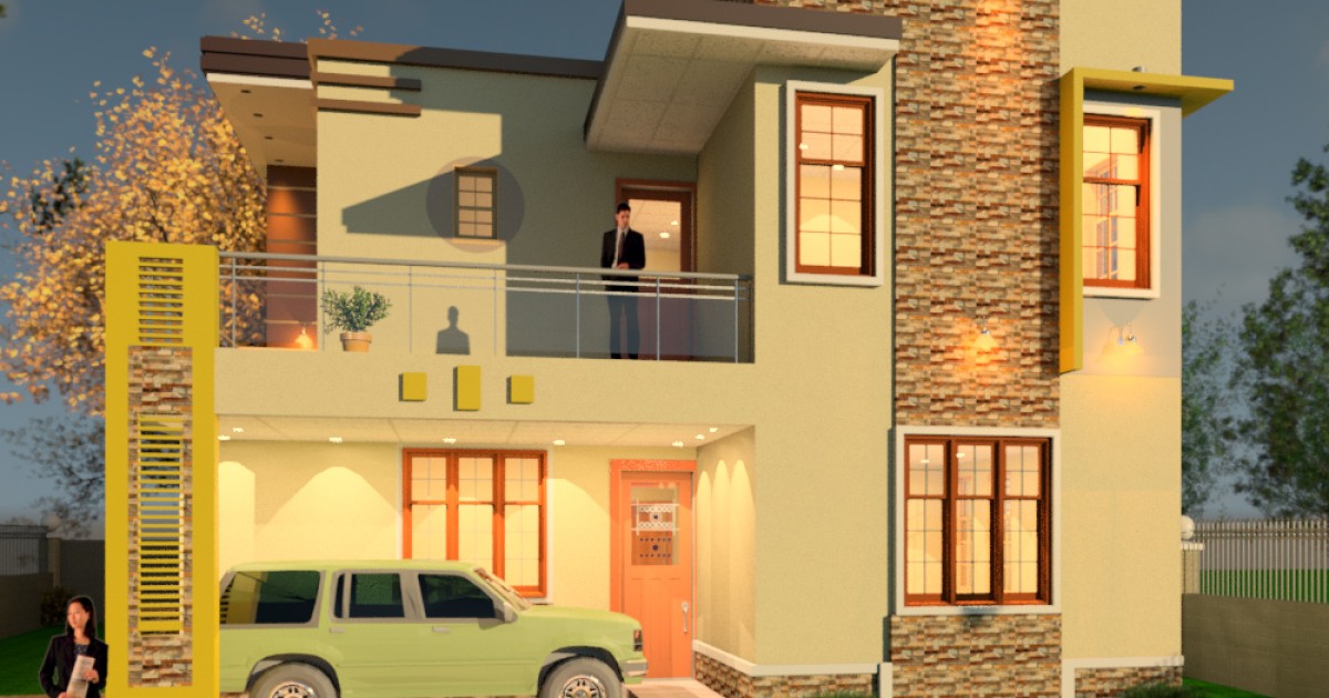 proposed residential house | Autodesk Community Gallery