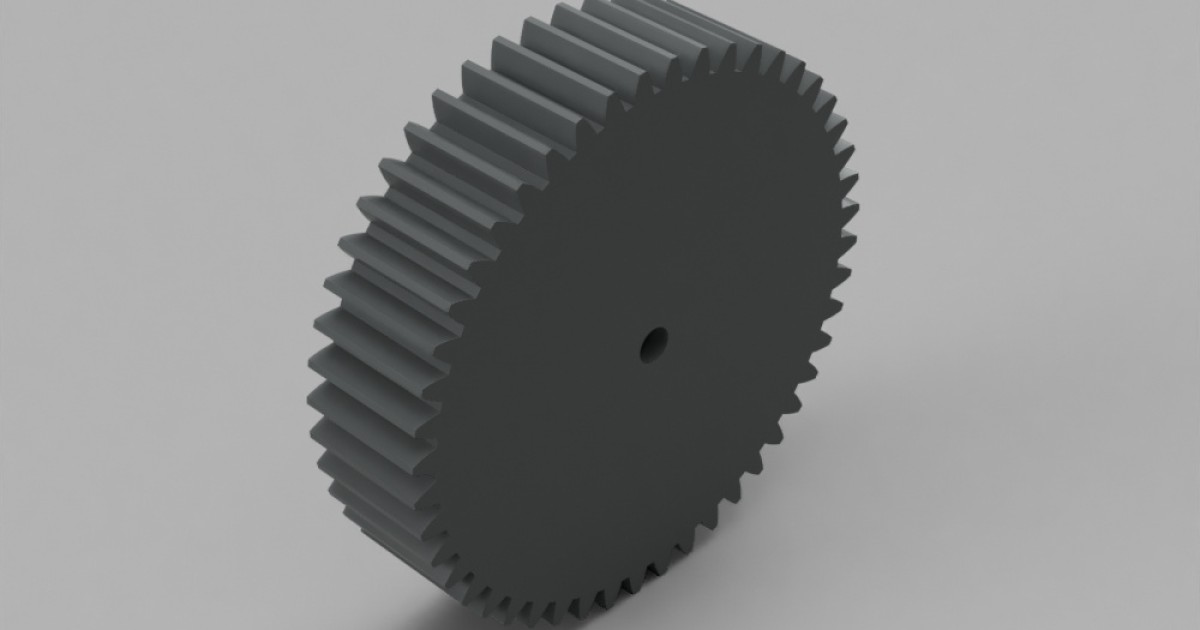 SPUR GEAR 48 TEETH | Autodesk Community Gallery