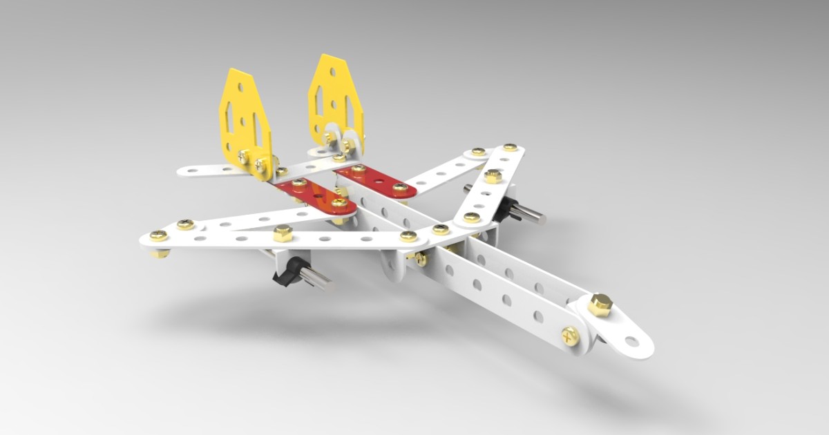 Mechanical Aero-plane | Autodesk Community Gallery