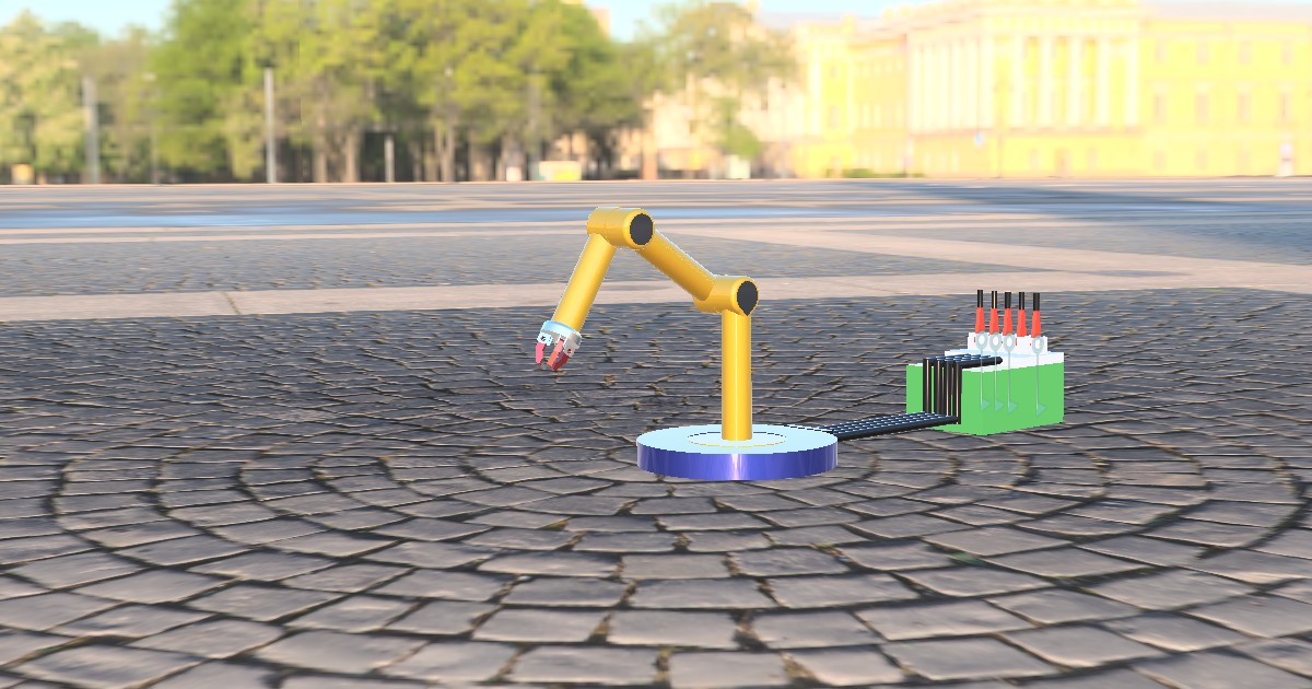 ROBOTIC ARM WITH CONTROLLER | Autodesk Community Gallery